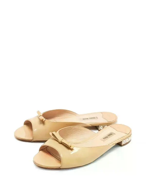 Miu Miu Bow-detail Sandals