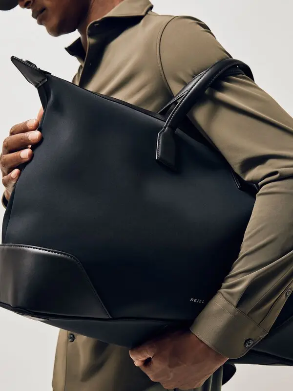 REISS Neoprene Holdall With Adjustable Shoulder Strap