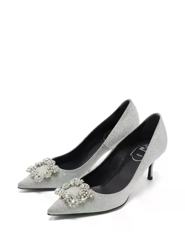 ROGER VIVIER Efflorescence Glitter Pumps