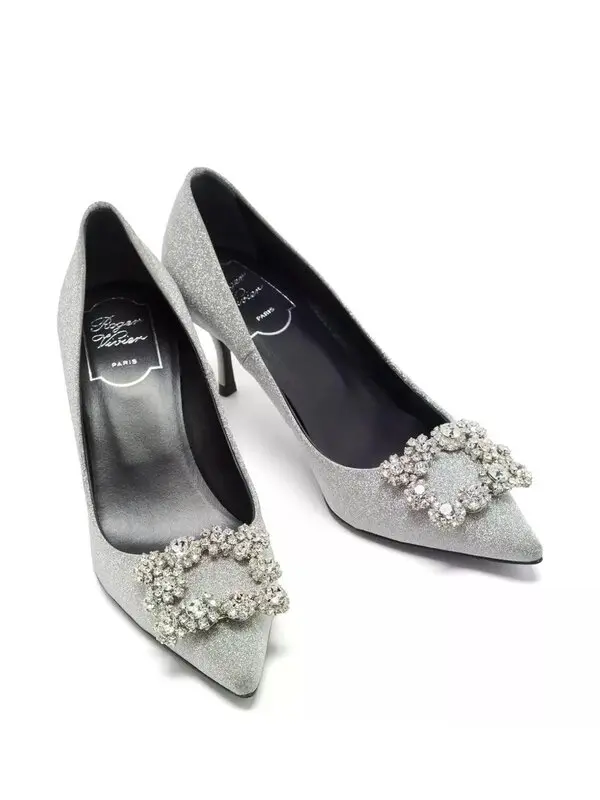 ROGER VIVIER Efflorescence Glitter Pumps