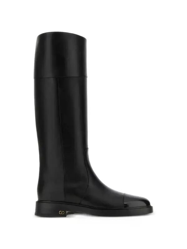 Valentino Garavani Knee High Boots - Black