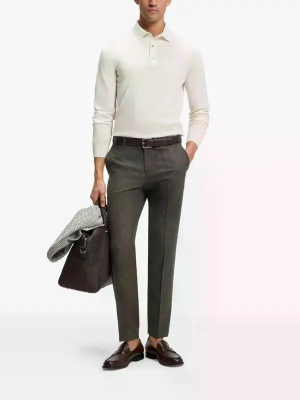 BOSS Long-sleeve Polo Shirt