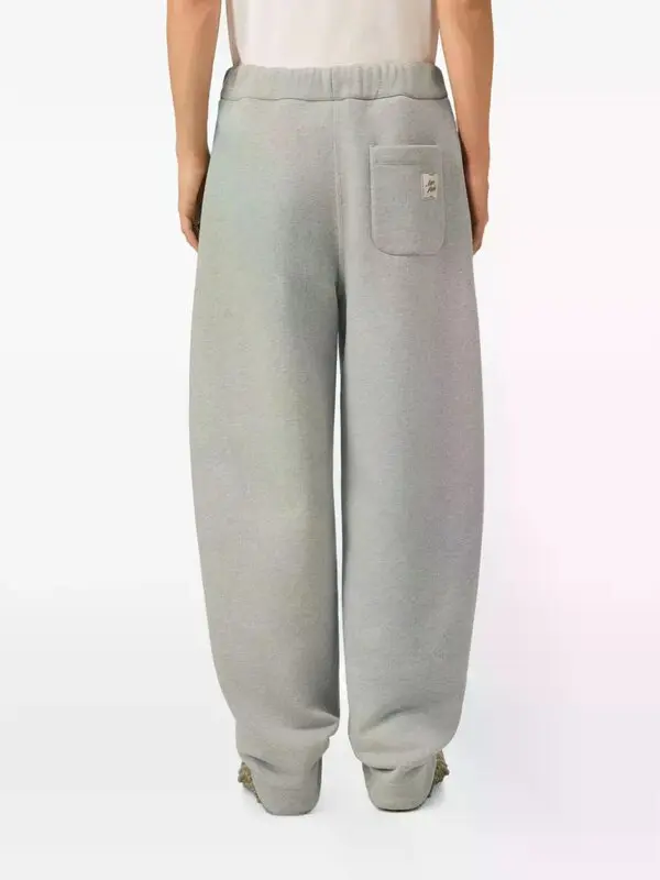AMI Paris Cotton Track Pants With Heritage Label