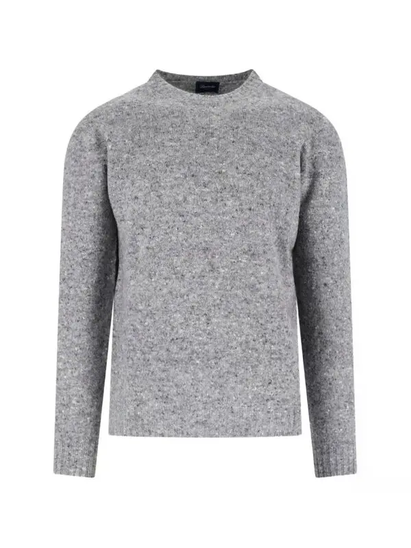 DRUMOHR Marl-knit Crew-neck Sweater