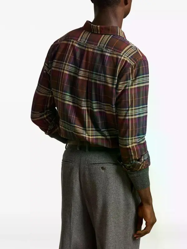 Polo Ralph Lauren Custom-fit Plaid Oxford Shirt