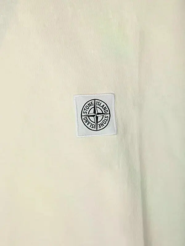 Stone Island 2100030 Logo-patch T-shirt - Neutrals