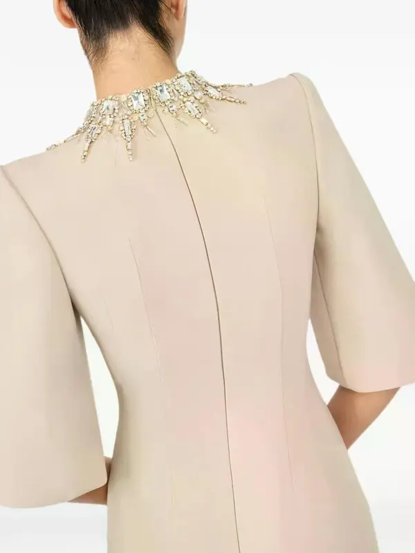 Jenny Packham Bibi Crystal-embellished Dress