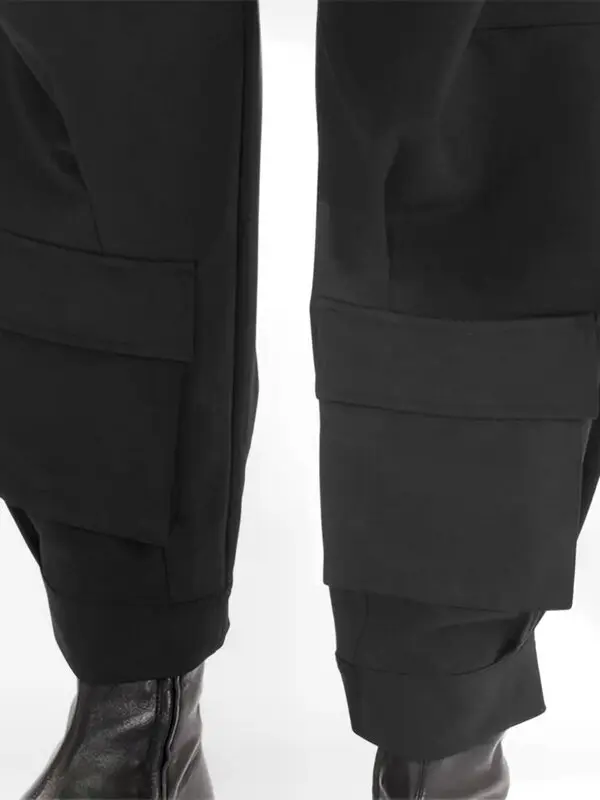 High All In Multi-pocket Cargo Tapered Trousers