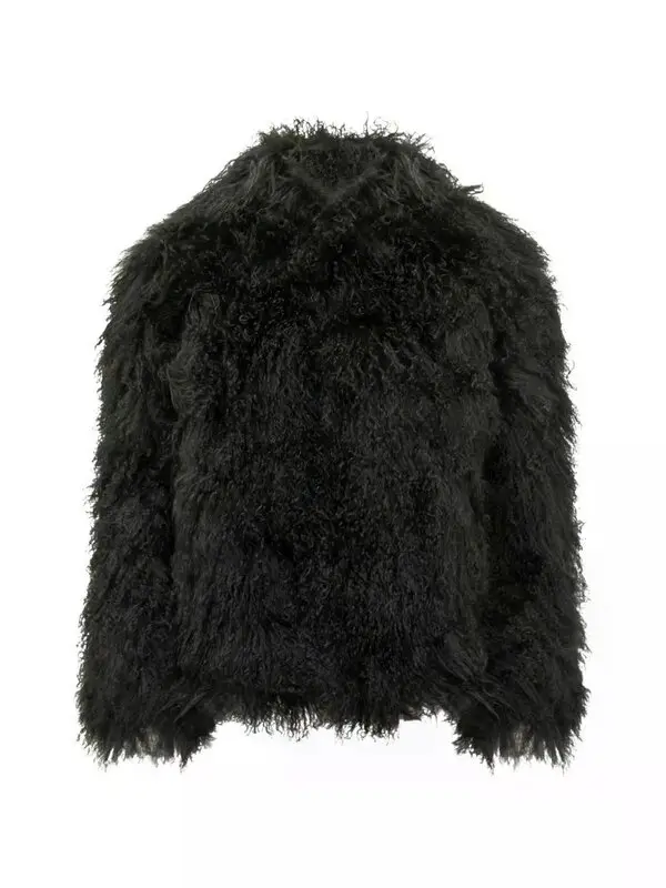 MARTHA LOUIS Mongolian Fur Jacket