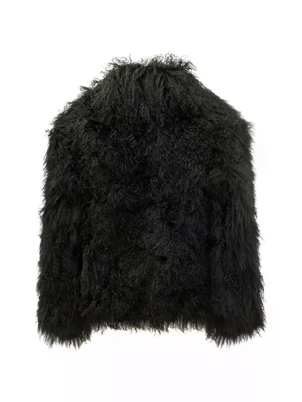MARTHA LOUIS Mongolian Fur Jacket