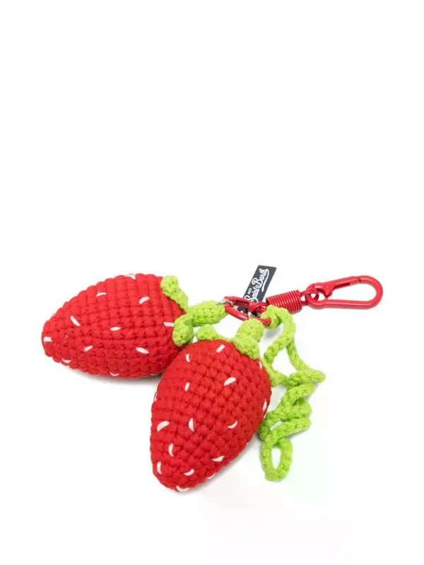MC2 SAINT BARTH Strawberry Crochet Keyring