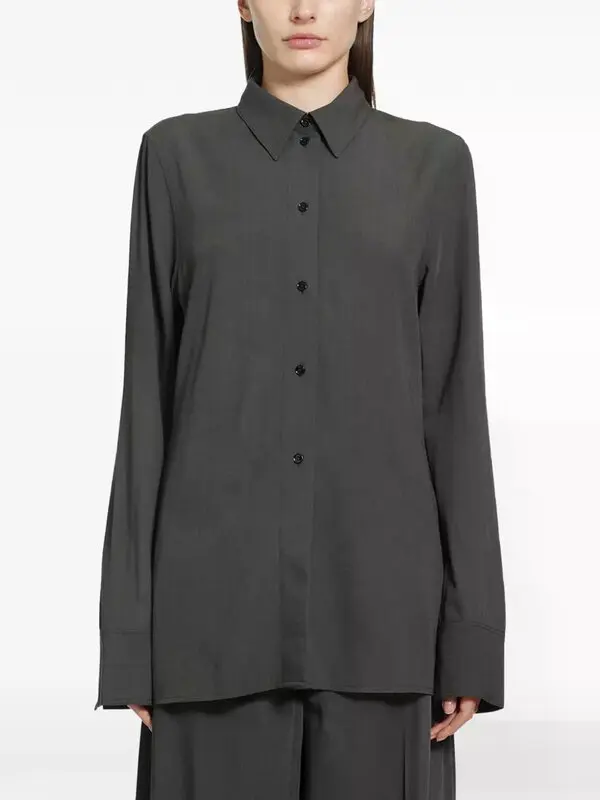 TOTEME Lightweight Wool Shirt - Grey