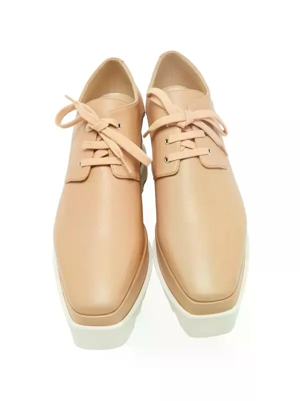 Stella McCartney Elyse Logo-print Platform Derby Shoes