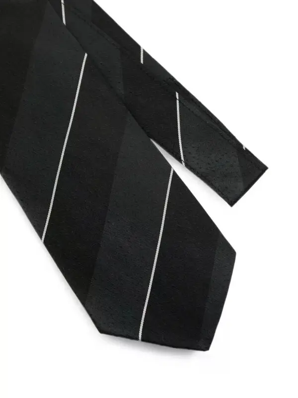 Junya Watanabe Diagonal-stripe Silk Tie