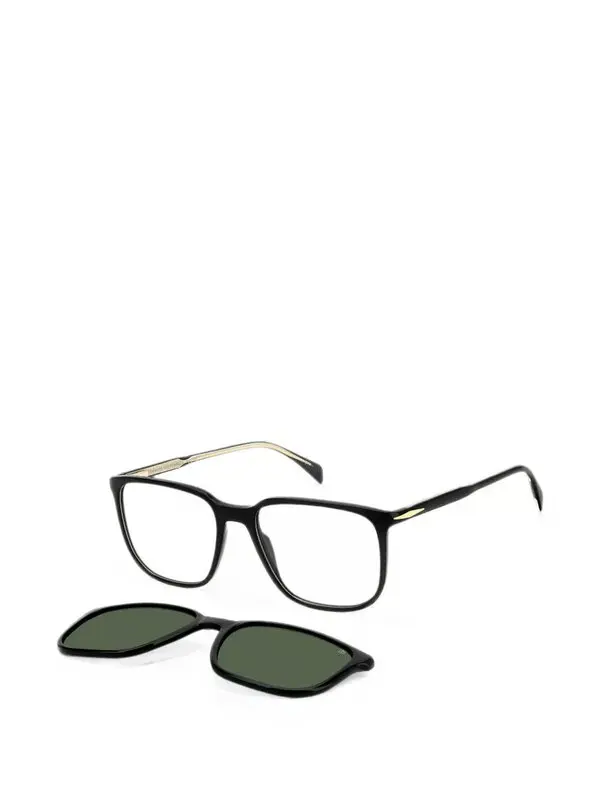 DB EYEWEAR BY DAVID BECKHAM Square-frame Clip-on Glasses