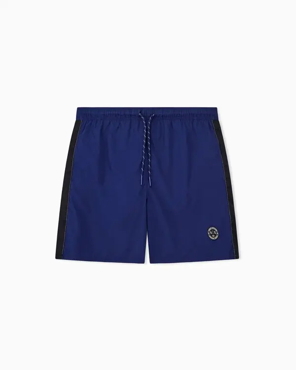 Armani Exchange Beachwear Boxers With Pockets