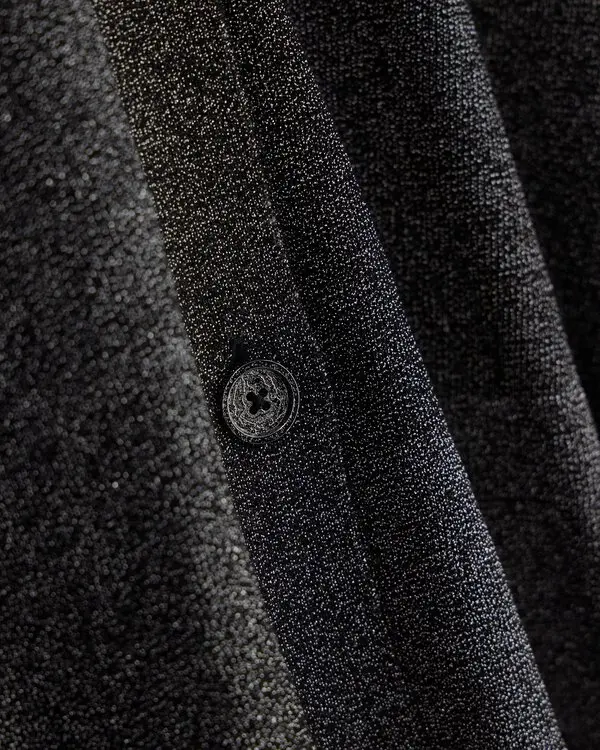 Armani Exchange Metallic Viscose Cardigan