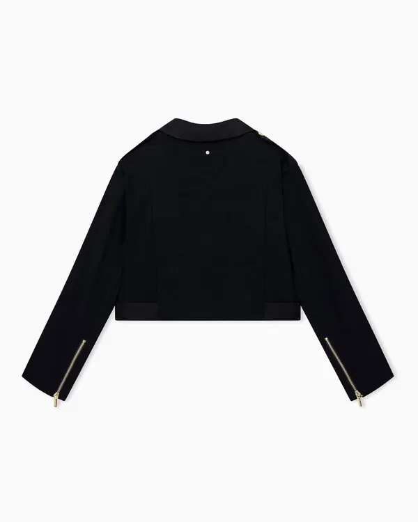 Armani Exchange Cropped Blouson Jacket