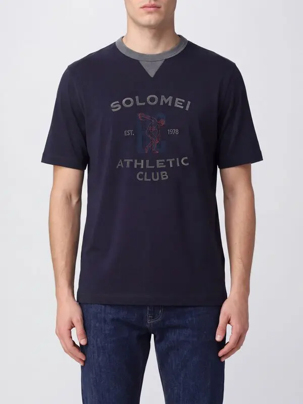 Brunello Cucinelli T-shirt Colour - Blue