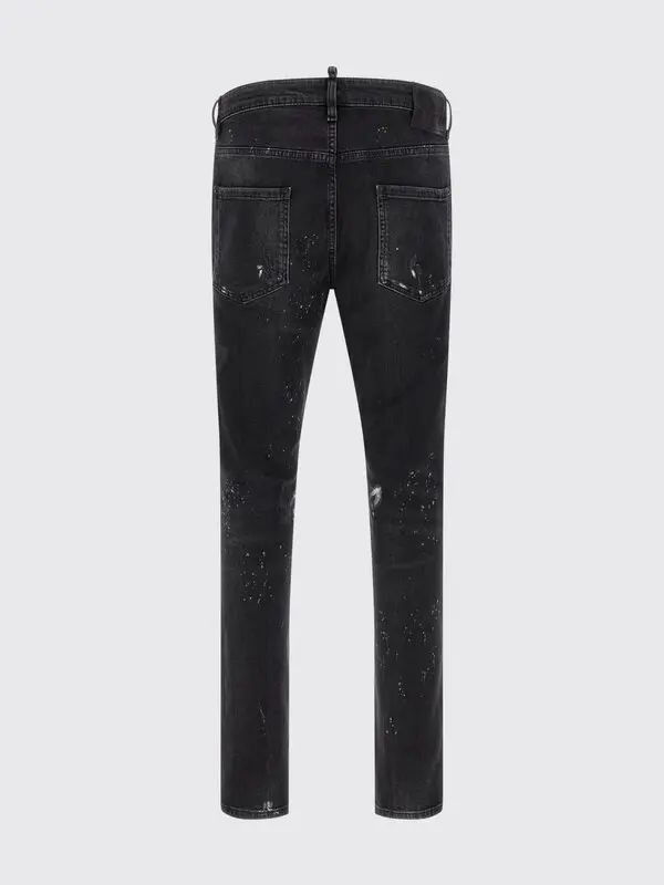 Dsquared2 Mid-rise Skinny Fit Jeans In Stretch Denim