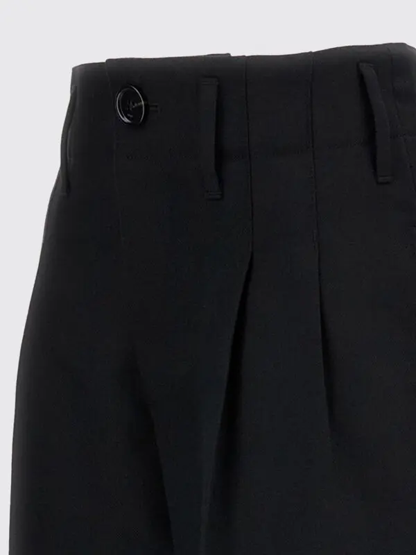 AMI Paris High-waisted Straight-leg Wool Trousers