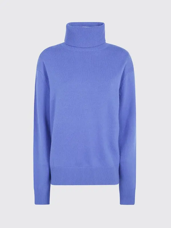 THE FRANKIE SHOP Turtleneck Sweater In Wool And Cashmere With Ribbed Trim