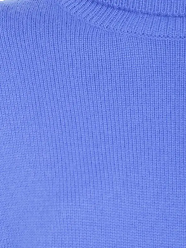 THE FRANKIE SHOP Turtleneck Sweater In Wool And Cashmere With Ribbed Trim