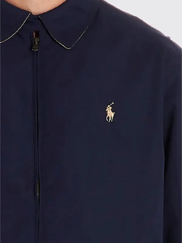 Polo Ralph Lauren Polyester Bomber Jacket With Embroidered Pony Logo