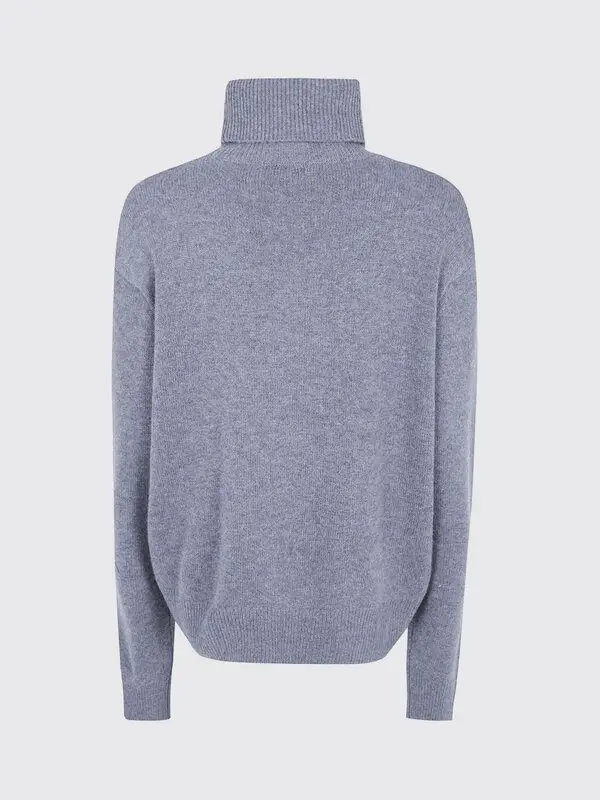 THE FRANKIE SHOP Turtleneck Sweater In Wool And Cashmere With Ribbed Trim