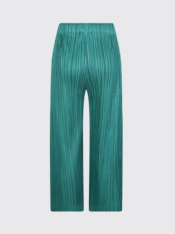 Issey Miyake High-waisted Pleated Wide-leg Trousers
