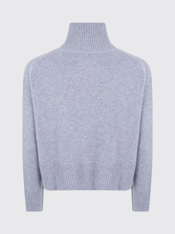 KUJTEN 100% Cashmere Turtleneck Sweater With Long Sleeves And Ribbed Trims - Nude