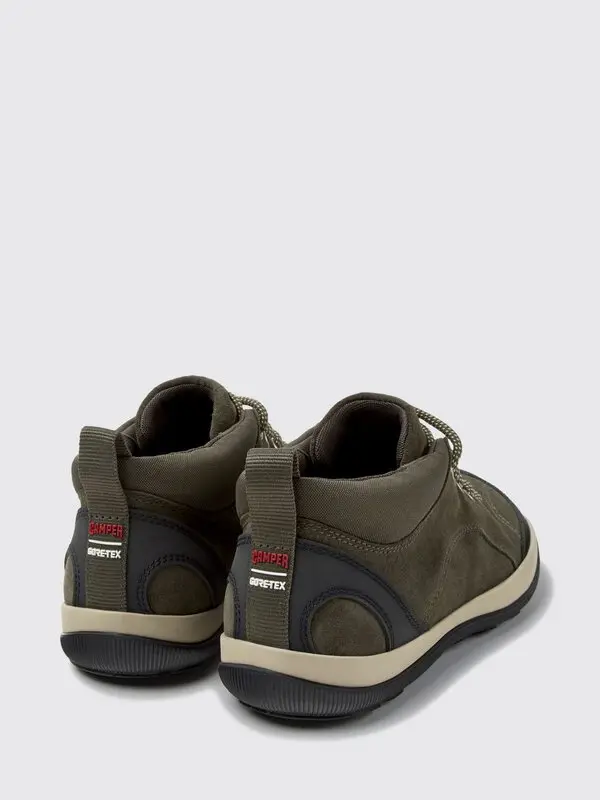 Camper Peu Pista Gm Gore-tex® And Nubuck Outdoor Boots - Green