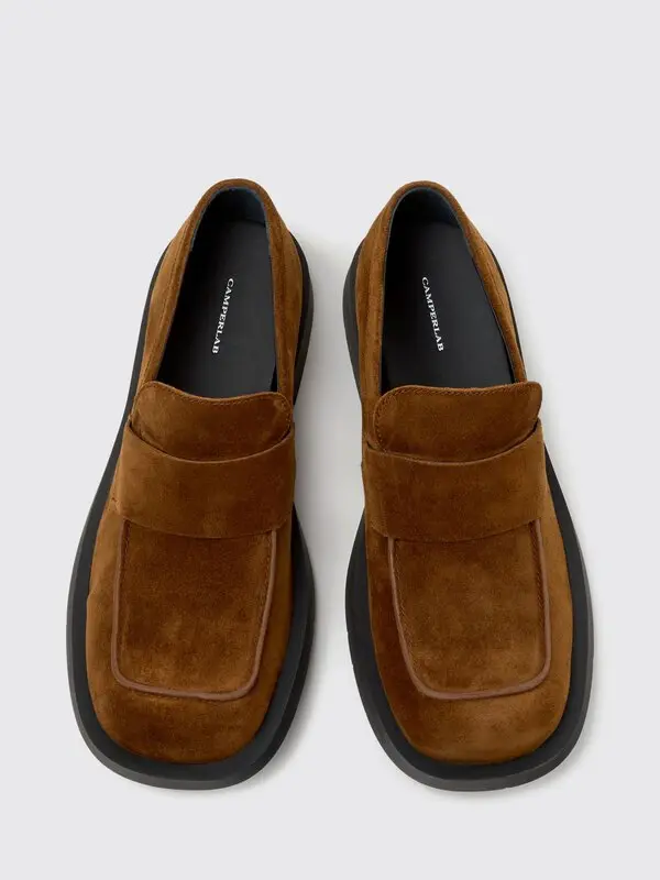 Camper Mil 1978 Suede Loafers - Brown