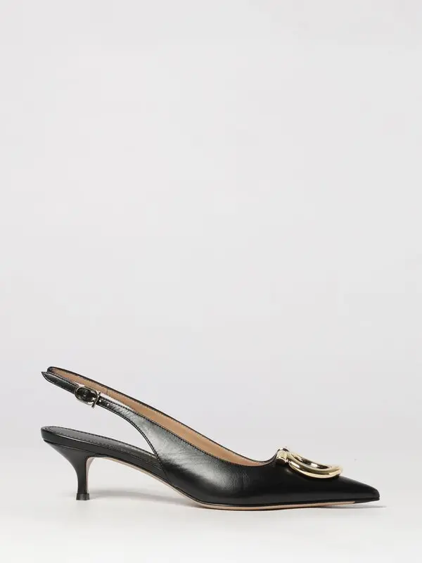 FERRAGAMO Gancini Low Heel Slingback Pumps