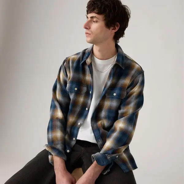 LEVI'S Jackson Worker Overshirt - Blue