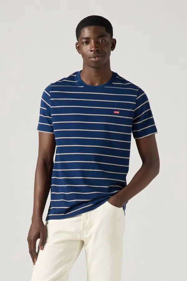 LEVI'S Original Housemark Tee - Blue