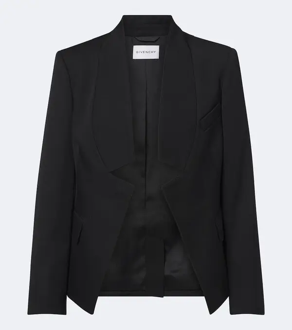 Givenchy Wool Blazer - Black