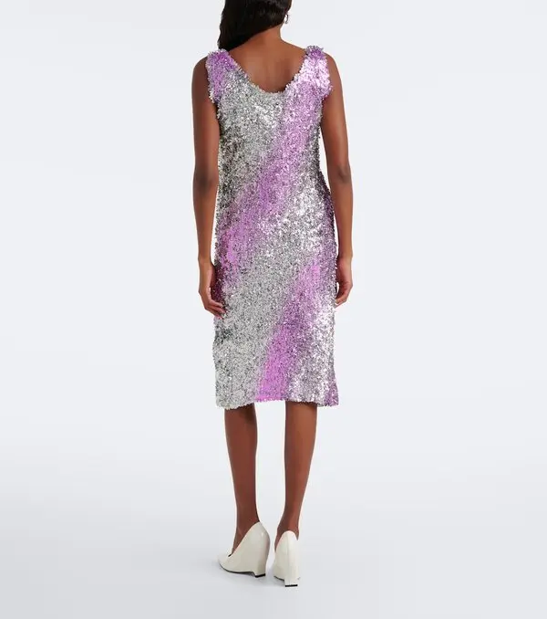 MAISON MARGIELA Embellished Midi Dress