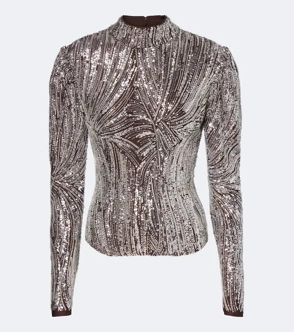 Rabanne Sequined Top