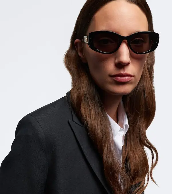 Dior New B1u Oval Sunglasses