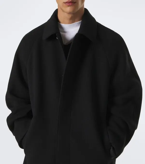 THE ROW Perlin Cashmere And Wool Car Coat