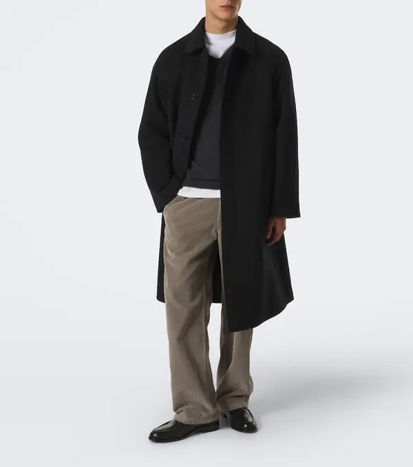 THE ROW Perlin Cashmere And Wool Car Coat