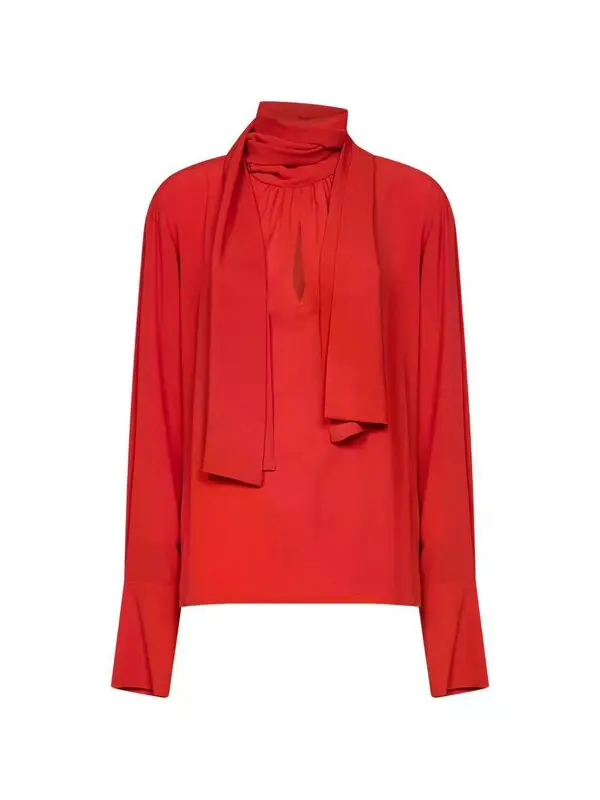 P.a.r.o.s.h Long-sleeved Blouse - Red