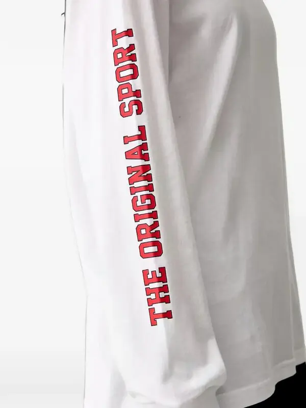 P.E Nation Logo-print Long-sleeve T-shirt