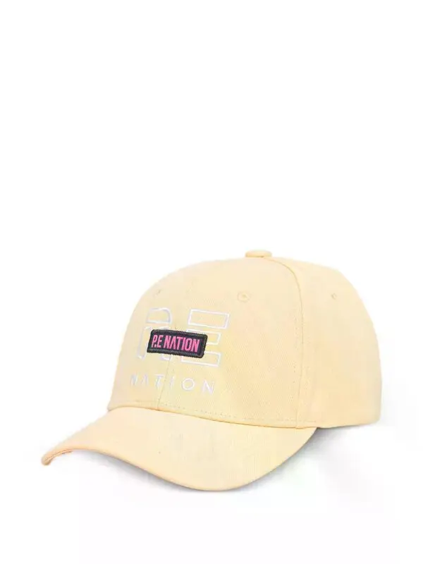 P.E Nation Logo Patch Baseball Cap - Yellow