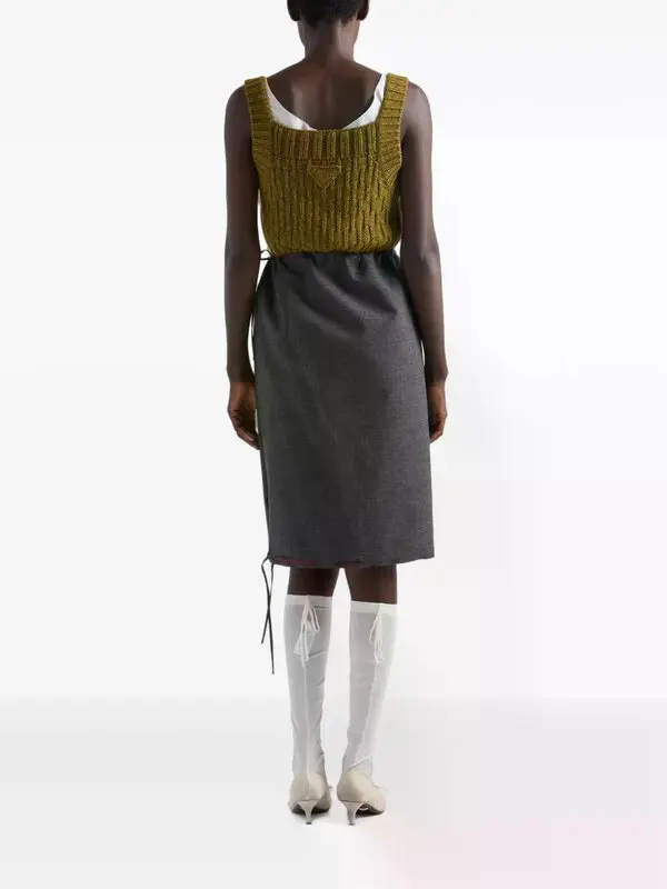 Prada Wool And Alpaca Top