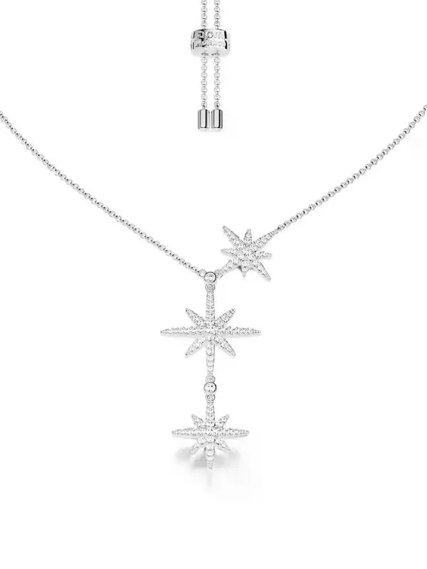 APM MONACO Météorites Crystal-embellished Necklace - Silver