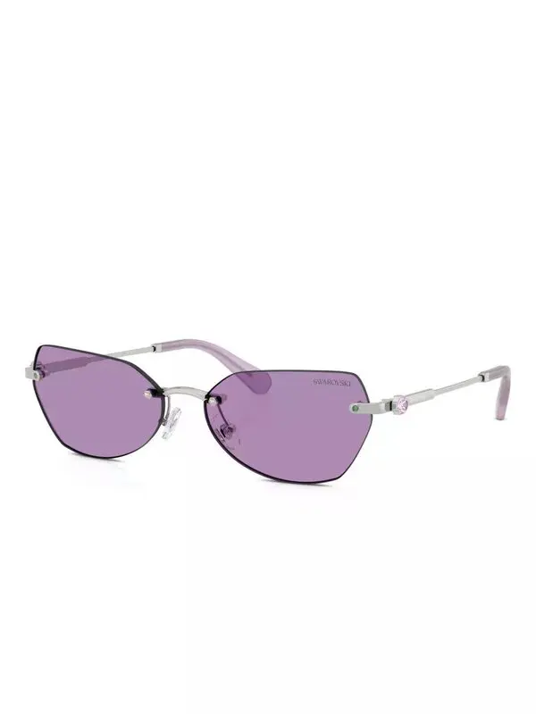 SWAROVSKI Crystal-embellished Rimless Sunglasses