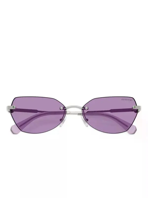 SWAROVSKI Crystal-embellished Rimless Sunglasses