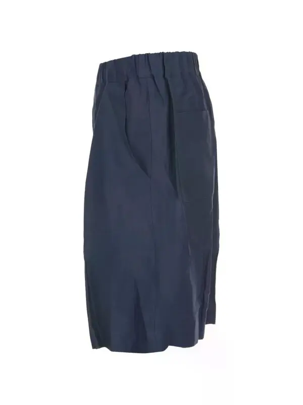 LANEUS Cancun Pleated Elasticated Shorts